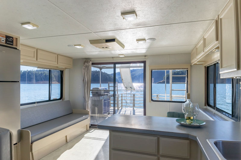 Pontoon Houseboat Interior